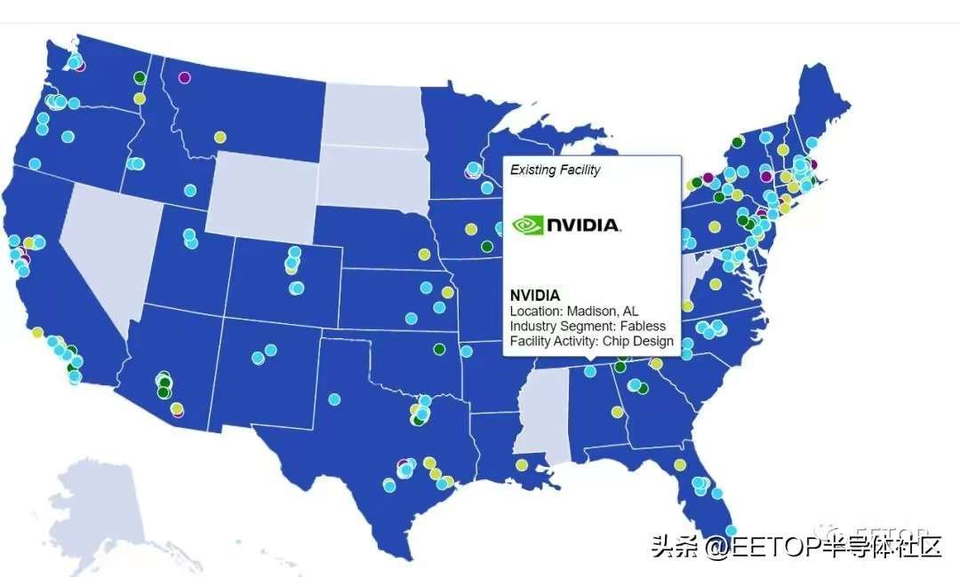 超详细！全美半导体生态互动地图 - 设备商讨论区 - 通信人家园 - Powered by C114