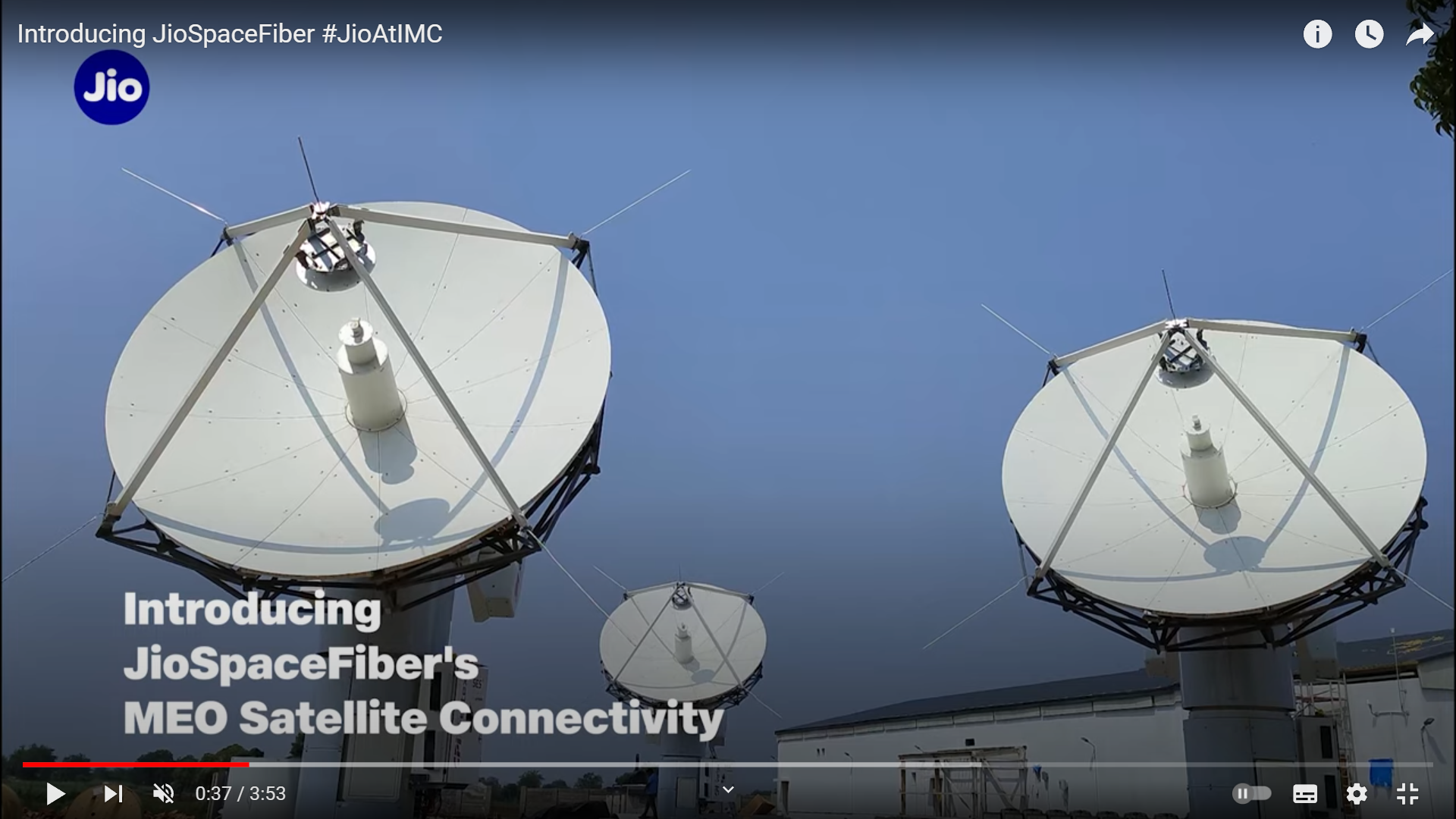 印度JIO 准备发布 Jio Space Fiber卫星宽带 - 运营商·运营人 - 通信人家园 - Powered by C114