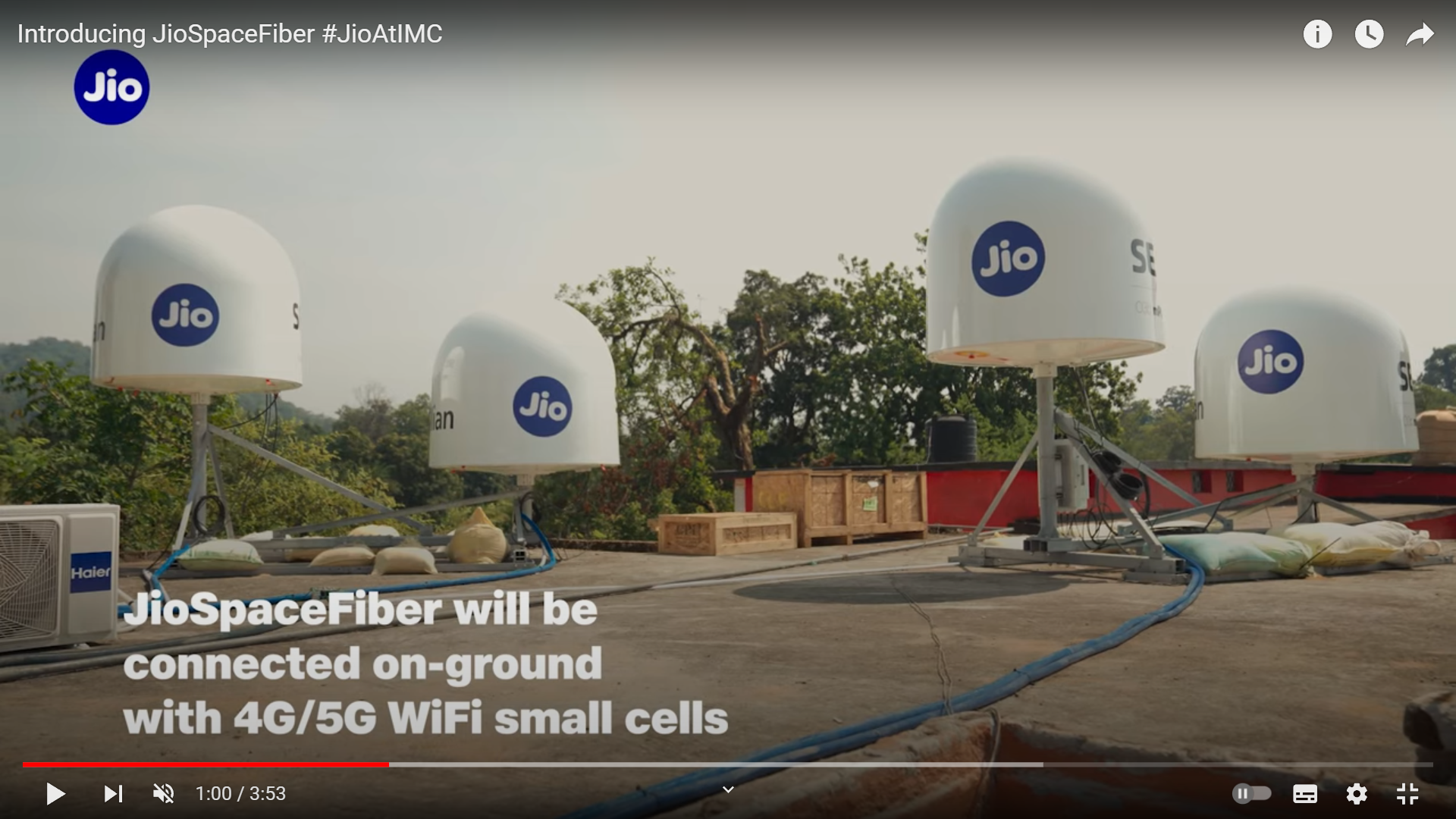 印度JIO 准备发布 Jio Space Fiber卫星宽带 - 运营商·运营人 - 通信人家园 - Powered by C114