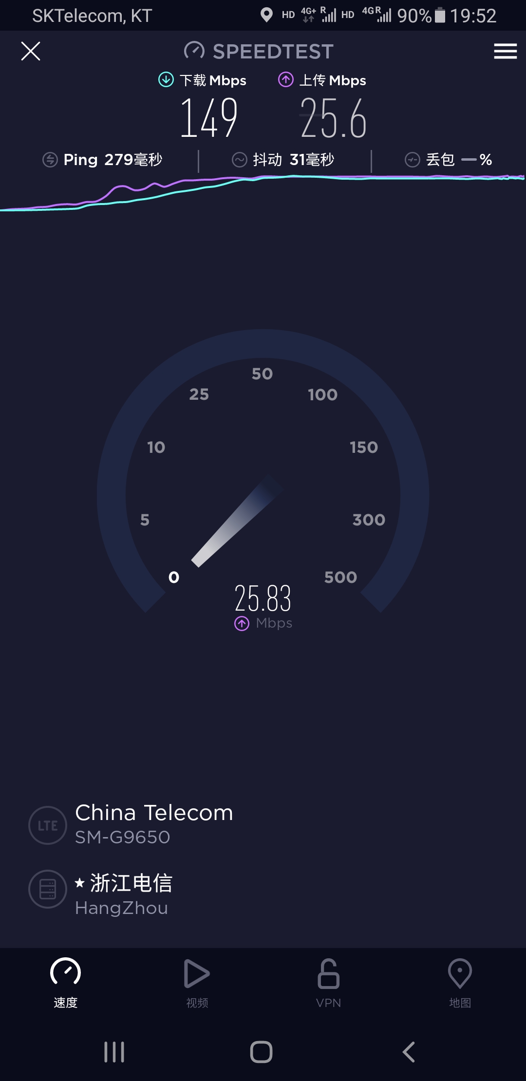 电信漫游到SKT(N78+5CA LTE)以及T-Mobile US的B71 - 运营商·运营人 - 通信人家园 - Powered by C114
