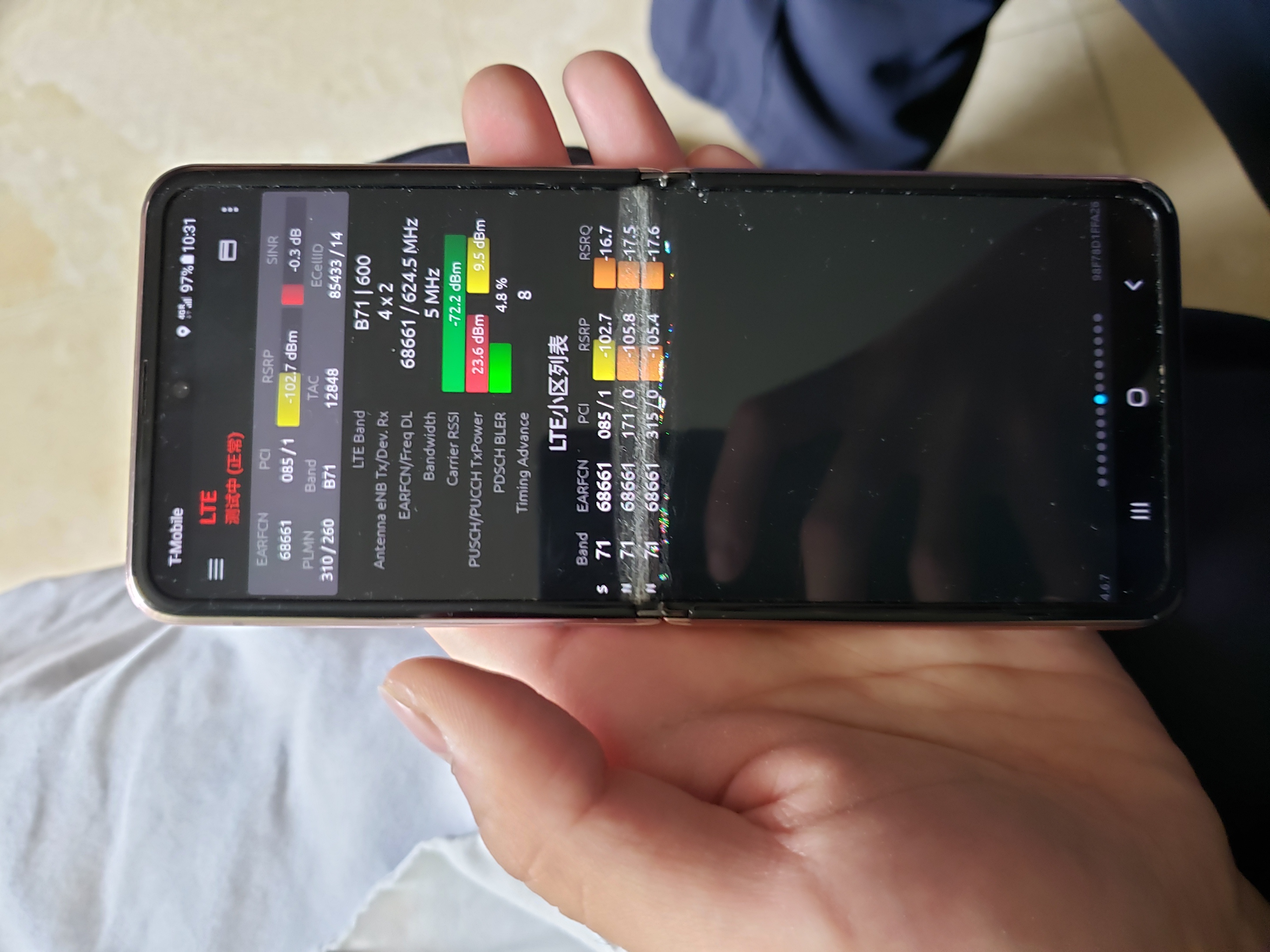 电信漫游到SKT(N78+5CA LTE)以及T-Mobile US的B71 - 运营商·运营人 - 通信人家园 - Powered by C114