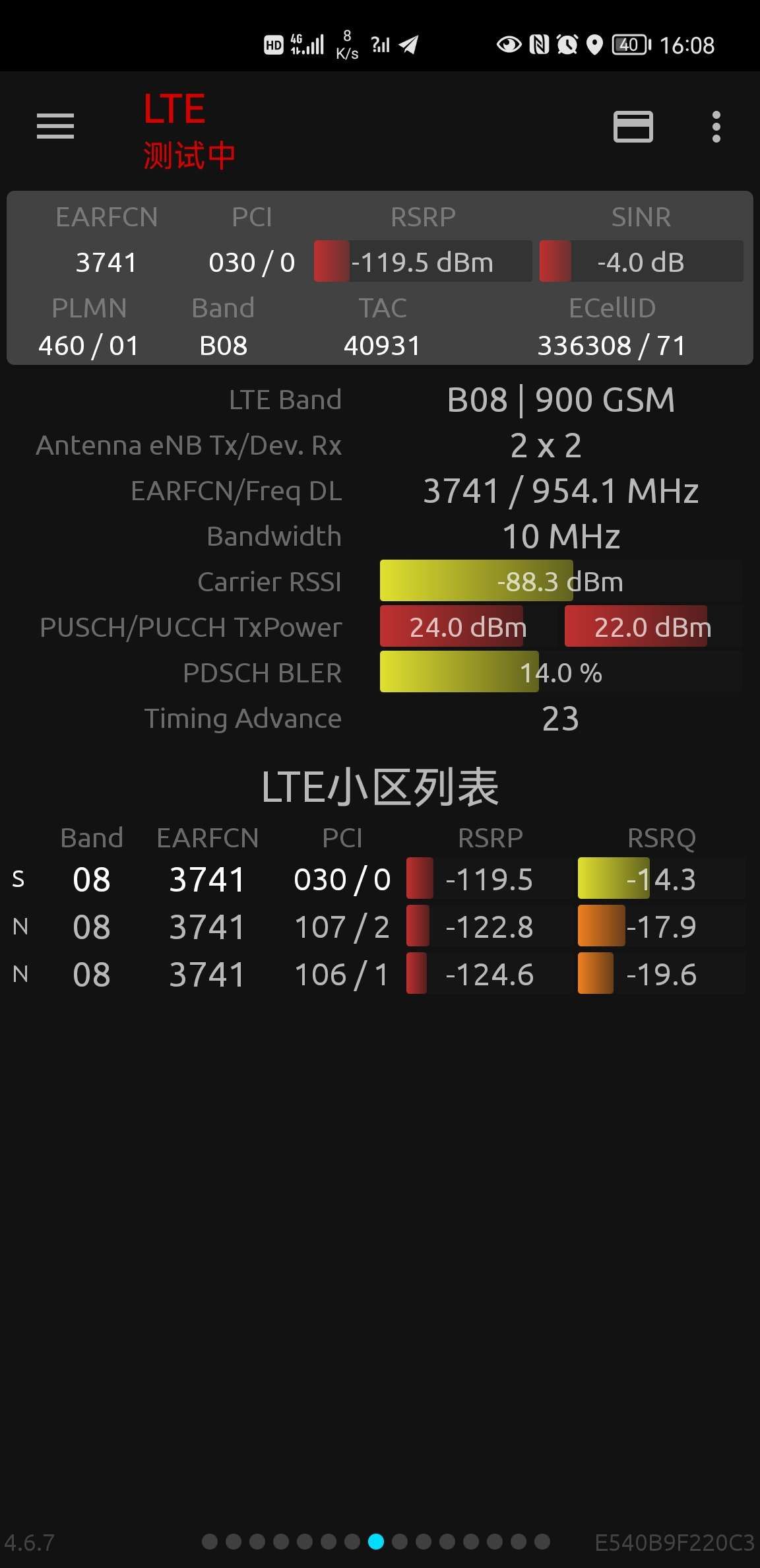 0837联通900M覆盖有所增强，但0837移动仍有占频情况 - 运营商·运营人 - 通信人家园 - Powered by C114