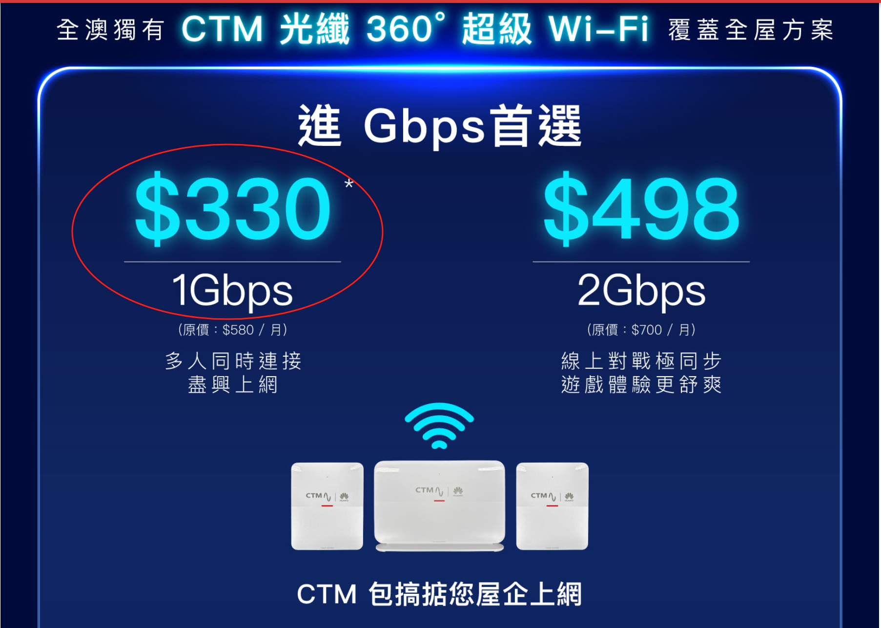 CTM上下对等1000兆（進 Gbps 時代 - 光纖 ） - 运营商·运营人 - 通信人家园 - Powered by C114
